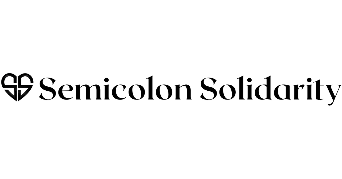 Semicolon Solidarity